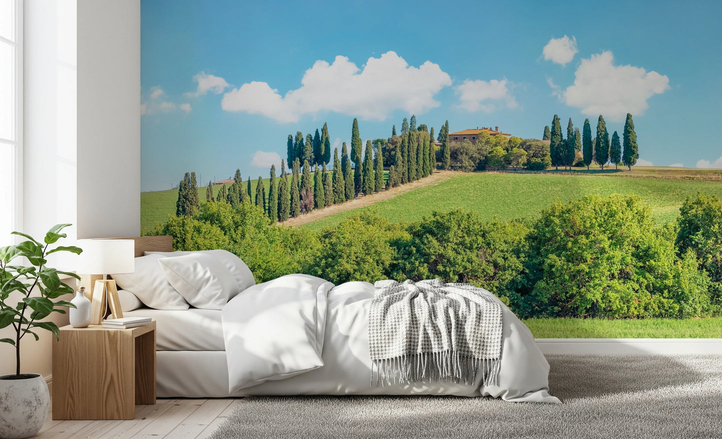 Tuscan Villa Wallpaper
