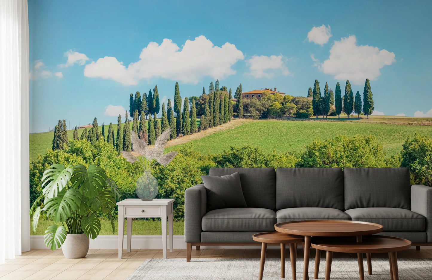 Tuscan Villa Wallpaper