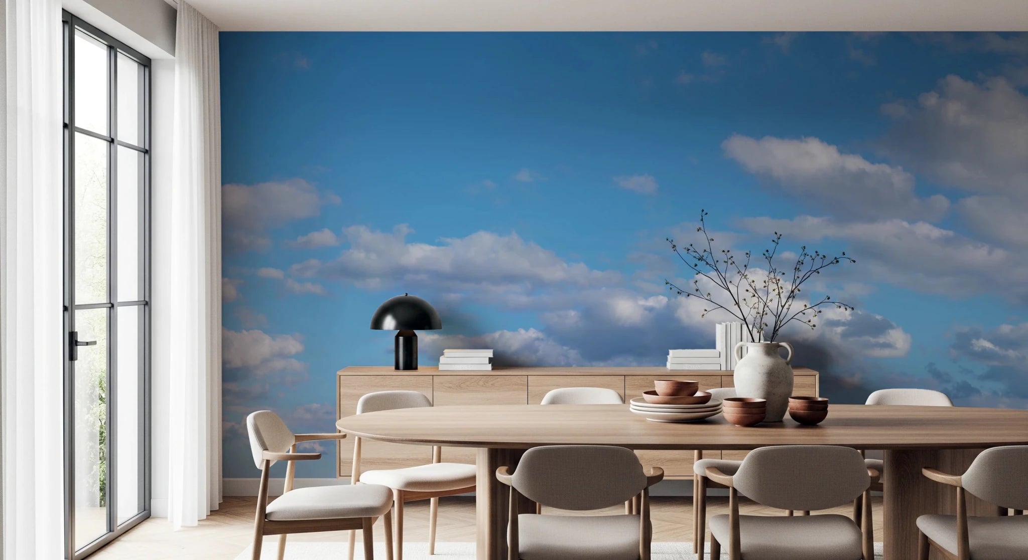 Heaven's Vast Embrace Wall Mural | Premium Sky Decor