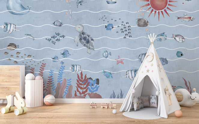 Underwater Wallpaper UK - Ocean Wall Murals - Giffywalls – Page 6